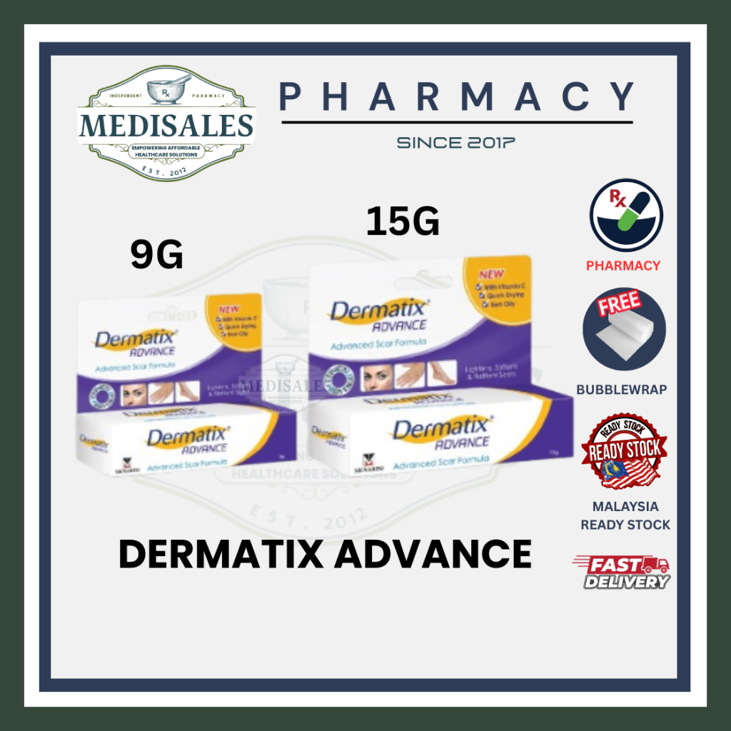 DERMATIX ADVANCE GEL 9G | 15G (FOR SCAR/PARUT) | Shopee Malaysia