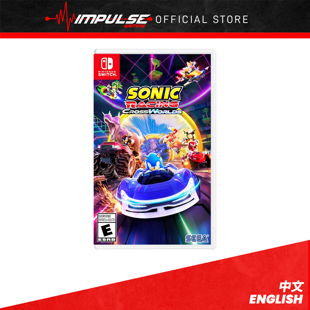 NSW Nintendo Switch Sonic Racing CrossWorlds Chi/Eng Version 索尼克赛车交叉世界 ...