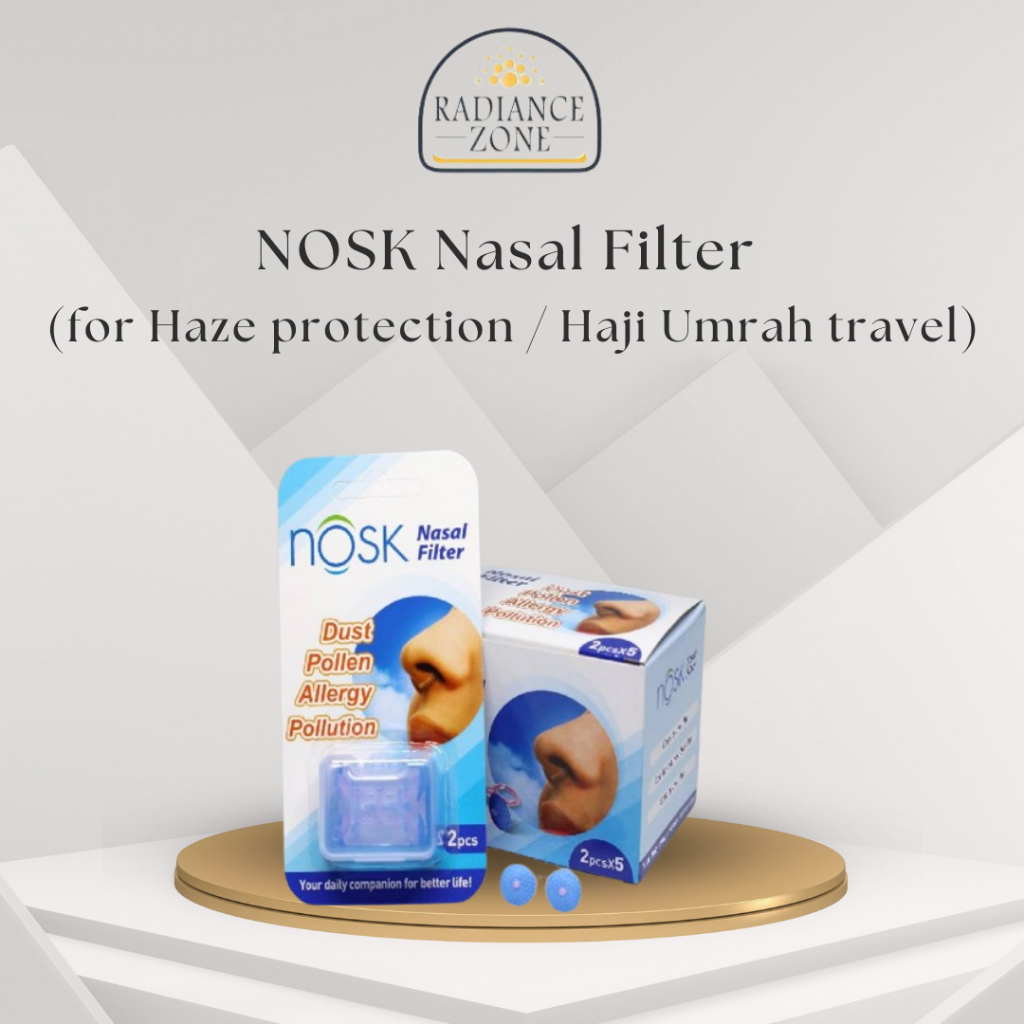 NOSK Nasal Filter (for Haze protection / Haji Umrah travel) | Shopee ...