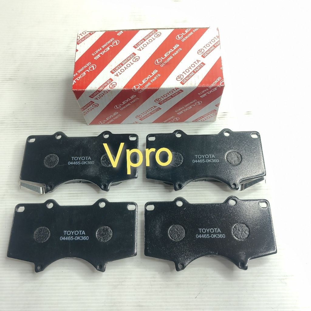 (THAILAND) TOYOTA HILUX REVO GUN125 GUN126 FORTUNER TGN51 FRONT DISC ...