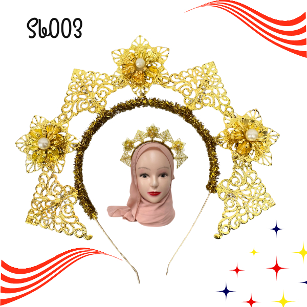 cekak merdeka besi/sanggul tradisional/sanggul puteri/sanggul lintang ...