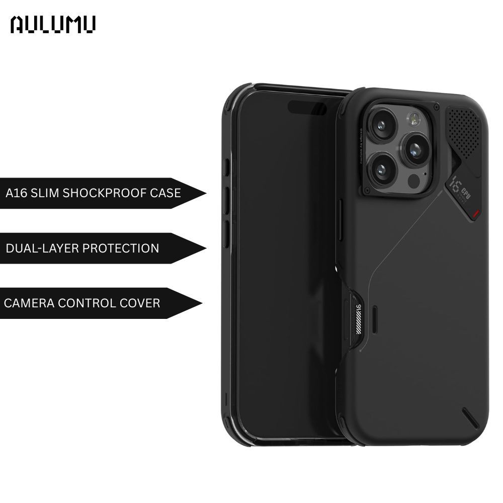 A16 Slim Shockproof Case Compatible with 16 Pro / 16 Pro Max Camera ...