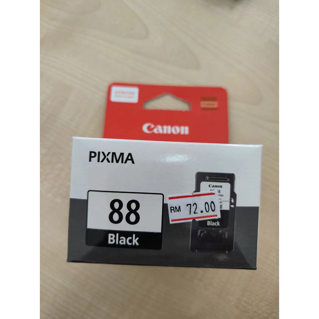 CANON GENUINE PG-88 BLACK COLOR INK CARTRIDGE FOR PIXMA E510, E610 ...