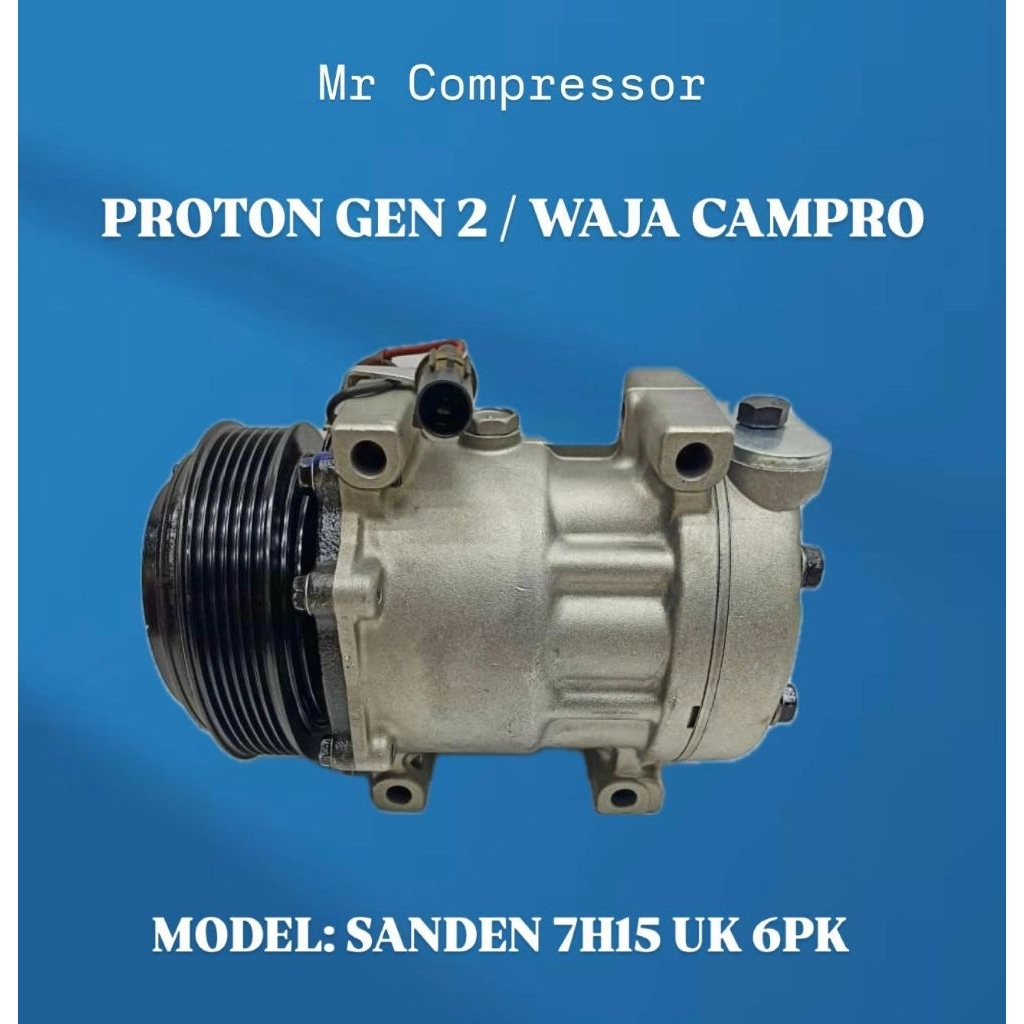 PROTON GEN2 . PROTON WAJA CAMPRO 100% ORIGINAL /ALAT GANTI HAWA DINGIN ...