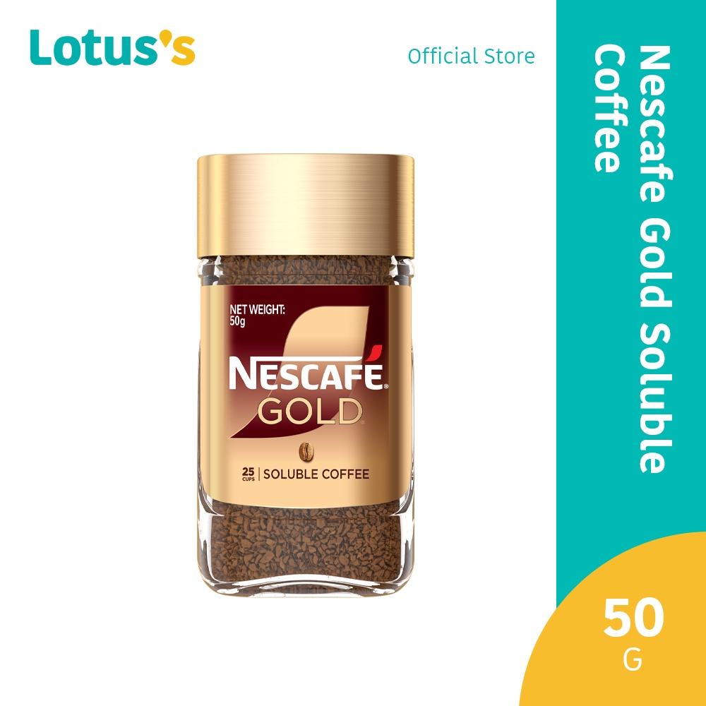 Nescafe Gold Rich Aroma Pure Soluble Coffee (50g) | Shopee Malaysia