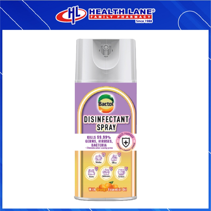 HLP Bactol Air Fresh Disinfectant Spray (450ml) | Shopee Malaysia