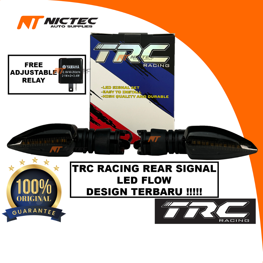 TRC RACING REAR SIGNAL LC135 Y15ZR Y16ZR SRL115 NVX LED FLOW DESIGN ...