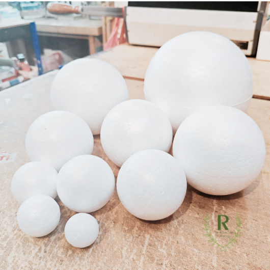 Polystyrene Foam Balls for Ornaments, DIY Projects, and Craft Modeling ...