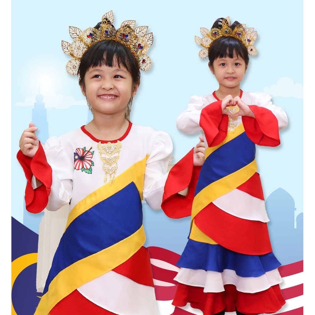 BAJU MERDEKA PEPLUM JALUR GEMILANG DESIGN BARU 2025# | Shopee Malaysia