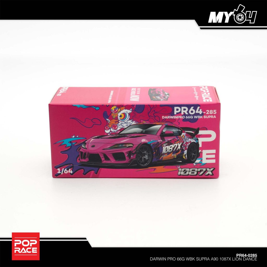POPRACE 1/64 DARWIN PRO 66G WBK SUPRA (A90) 1087X LION DANCE | Shopee ...