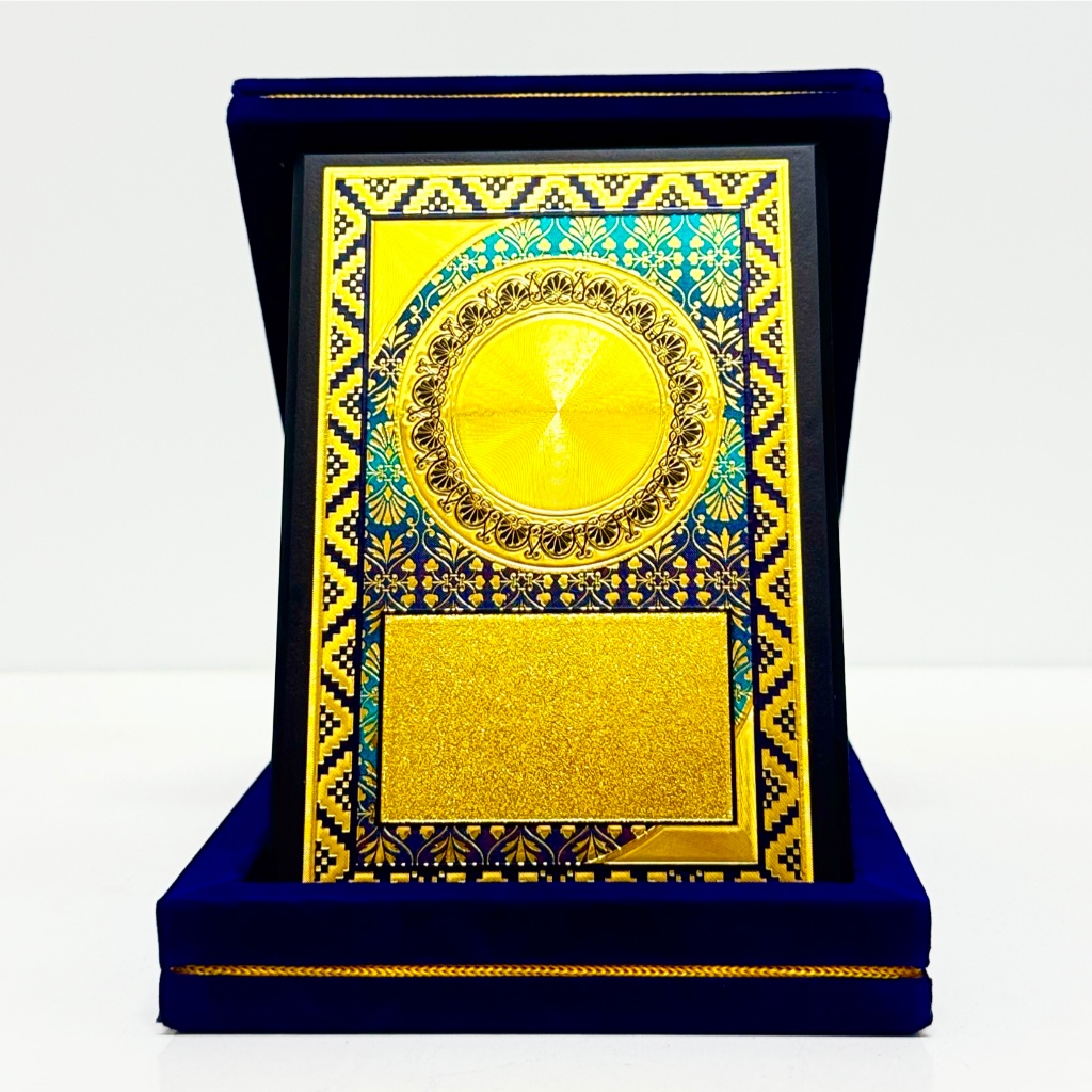 Plak Baldu Exquisite Velvet Box Plaque WB-6561 Awards, Gift Box ...
