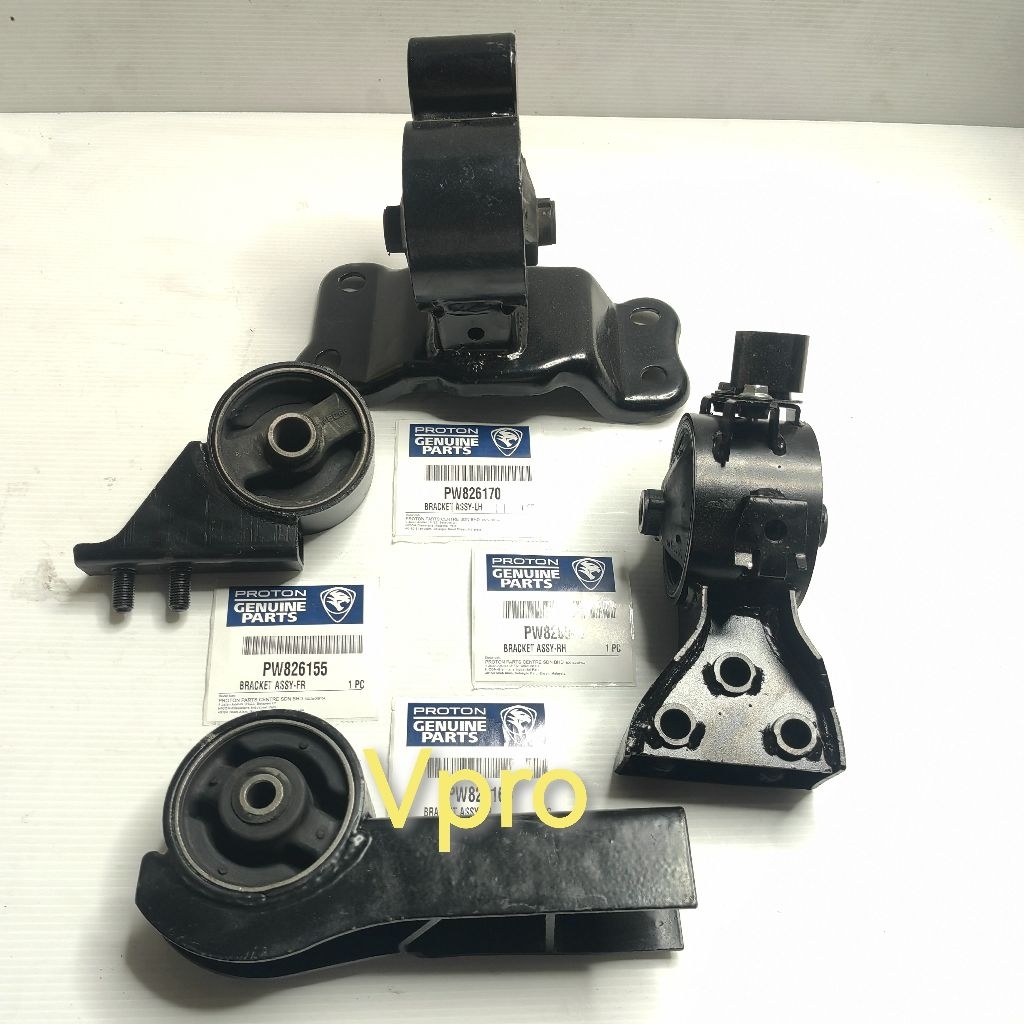 PROTON SAGA BLM 1.6 AUTO / MANUAL ENGINE MOUTING SET (4PCS) | Shopee ...