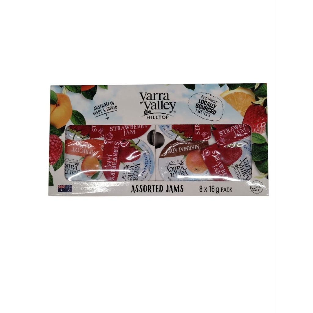 YARRA VALLEY ASSORTED JAMS PACK 8 × 16G | Shopee Malaysia
