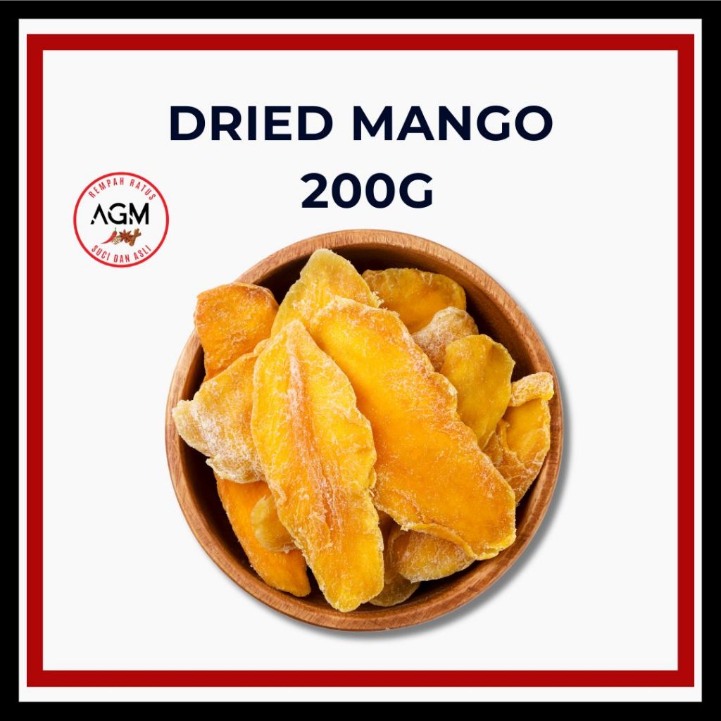 AGM DRIED MANGO 200G READY STOCK | Shopee Malaysia