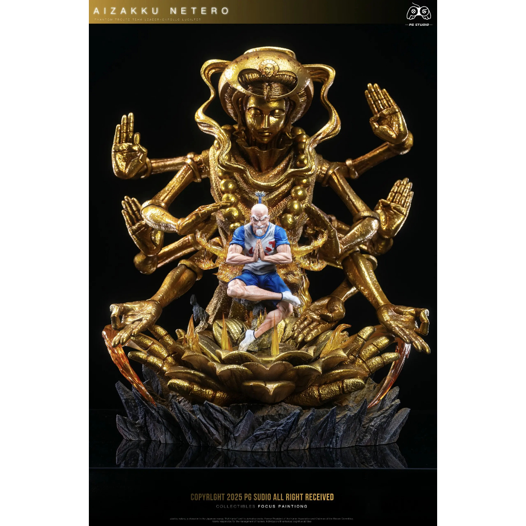 PG Studio - Hyakushiki Kannon Chairman Netero Hunter x Hunter Resin ...