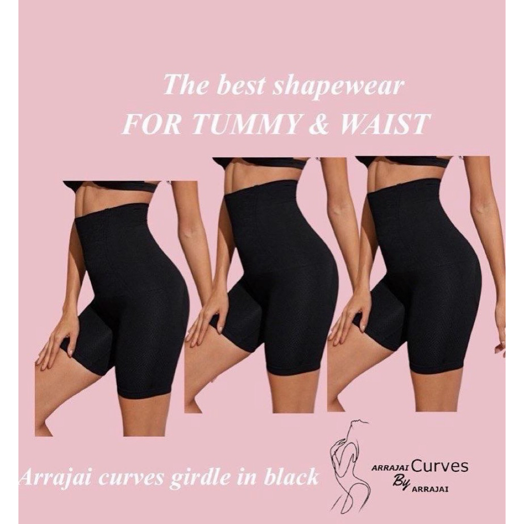 arrajai curves high waisted shaper (full bottom) | Shopee Malaysia