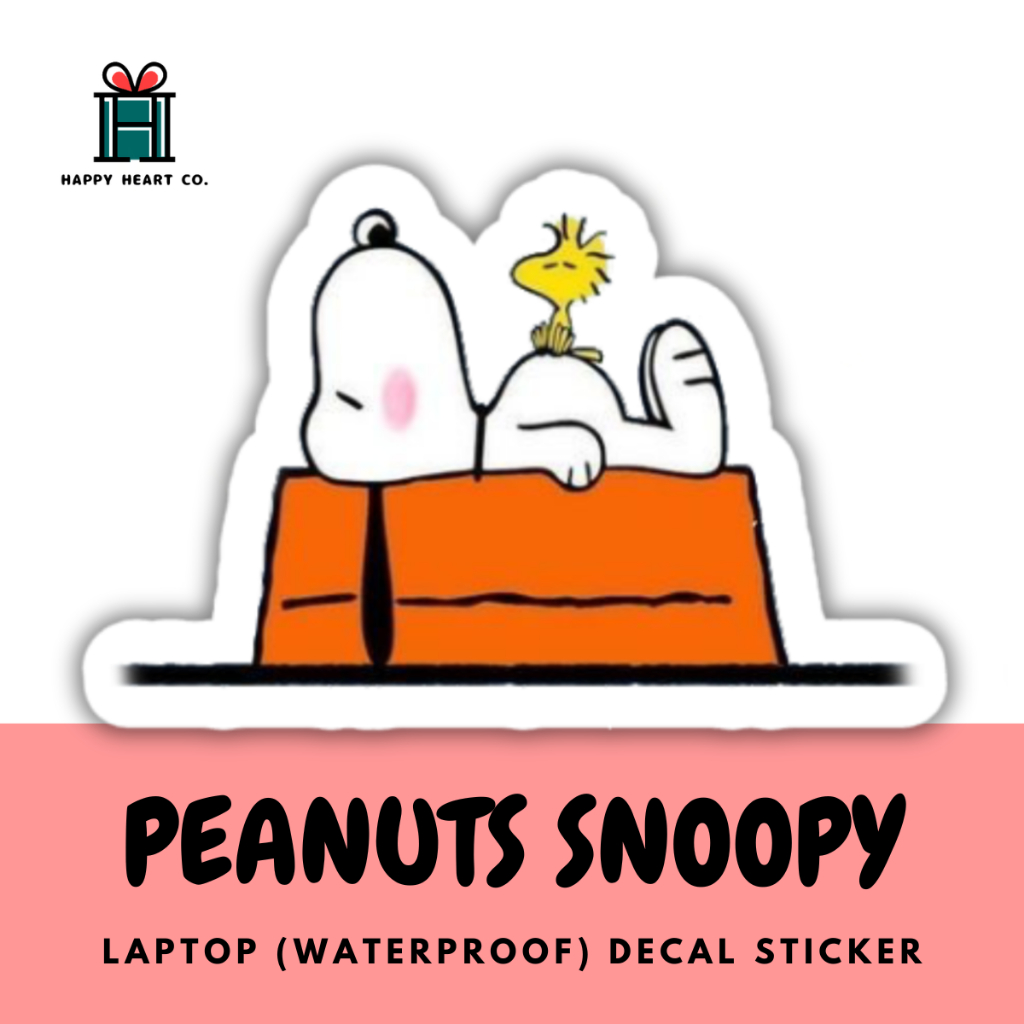 Peanuts Snoopy (Series1) Laptop Waterproof Decal Sticker | Shopee Malaysia