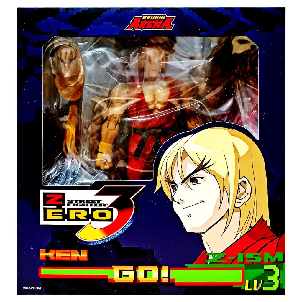 Storm Arena Street Fighter Zero 3 Ryu Ken 1/12 | Shopee Malaysia