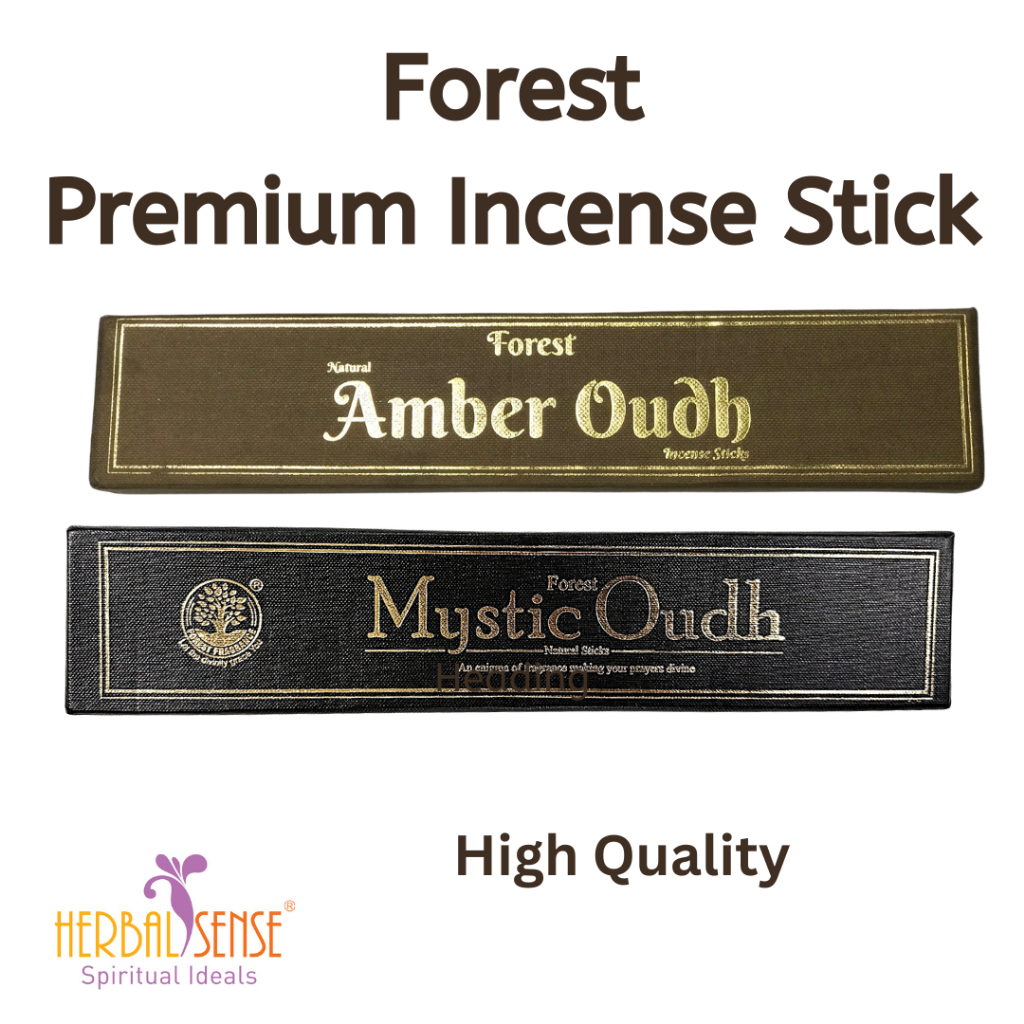 Forest Amber Oudh, Mystic Oudh Premium Incense Sticks | Shopee Malaysia
