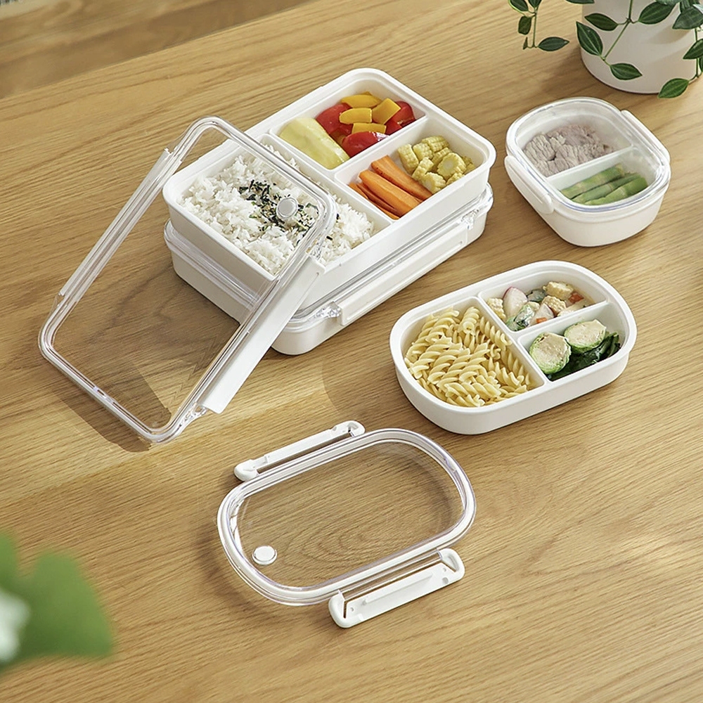 Lunch box microwave special student lunch box compartment fresh-keeping ...