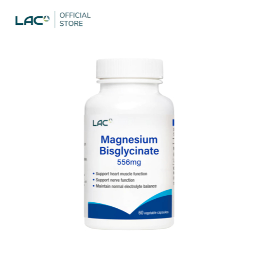 [Expiry Oct 2027] LAC Magnesium Bisglycinate 556mg (60 Vegetable ...