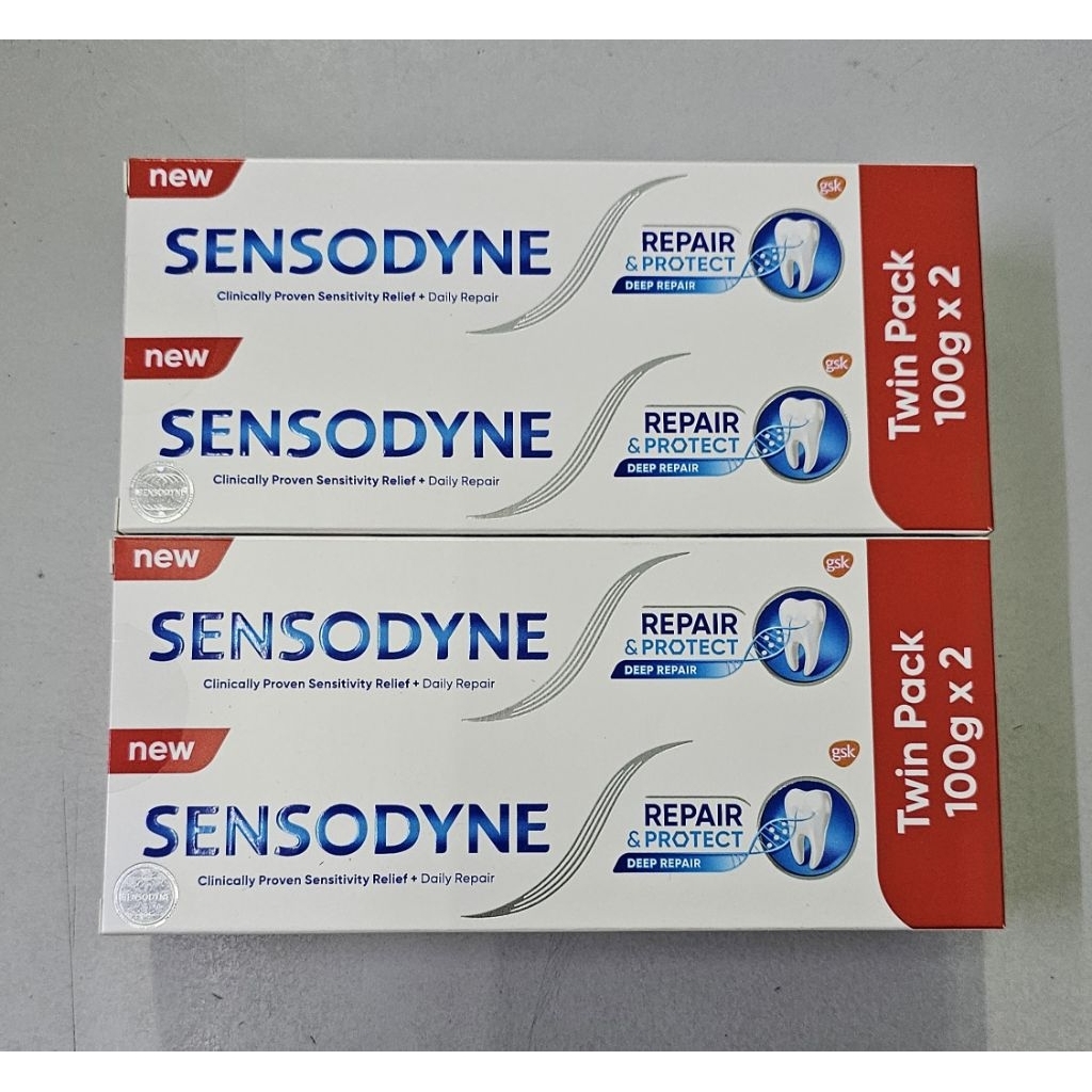 SENSODYNE Toothpaste Repair and Protect Deep Repair - Original ...