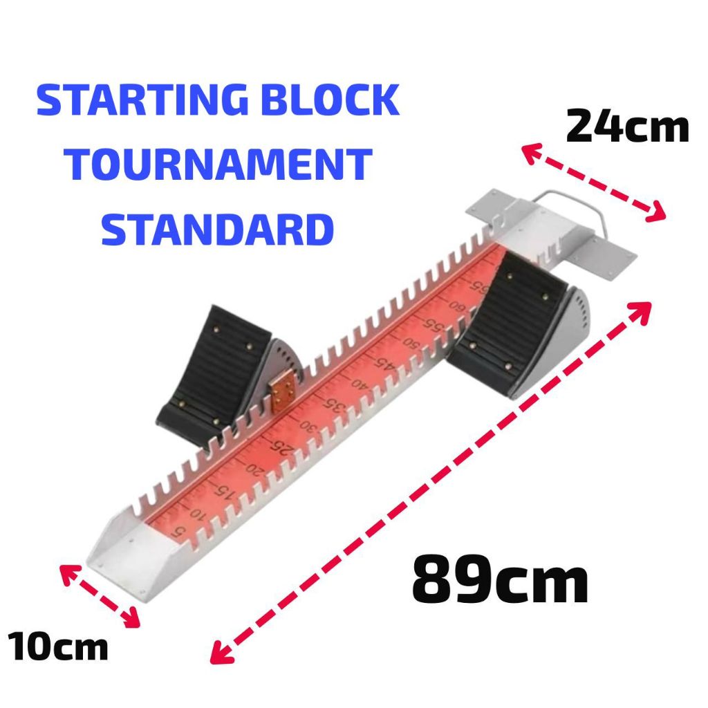 STARTING BLOCK ALUMINIUM TRANING FOR TRACK FIELD / ATHLETICS / LARIAN ...
