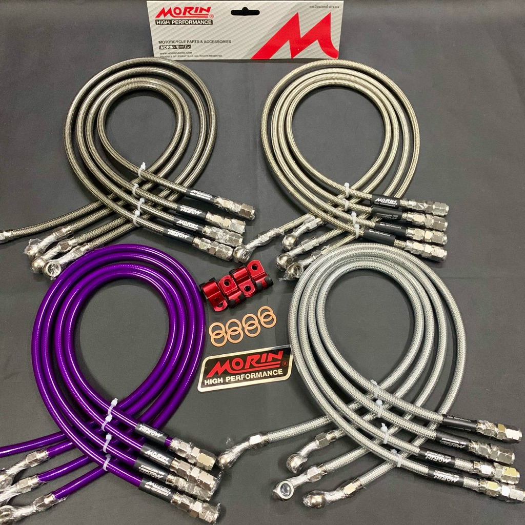 🇹🇭 HOSE BRAKE XMAX V1 V2 V3 MORIN ORIGINAL 🇹🇭 BREK HOSE XMAX MORIN ...