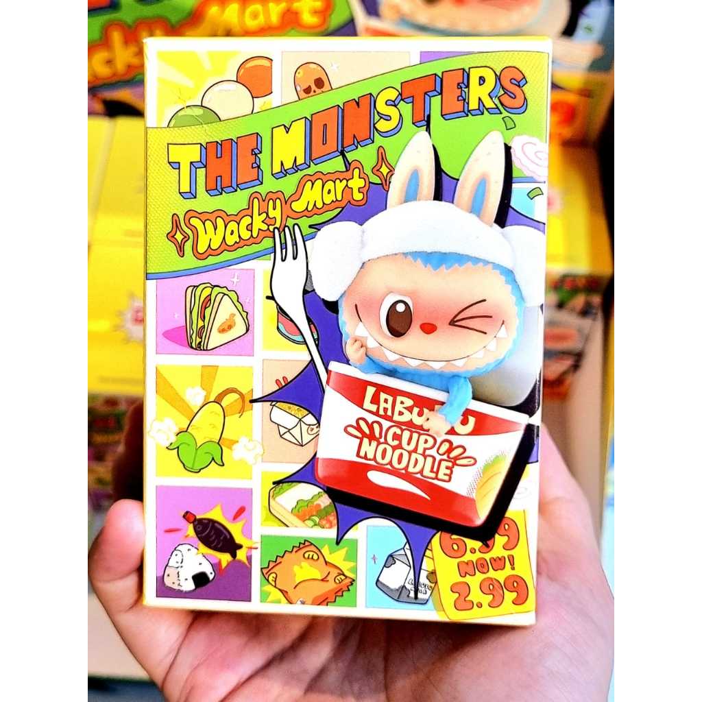 JML积木乐 ReadyStocks POPMART THE MONSTERS Wacky Mart Series Blind Box ...