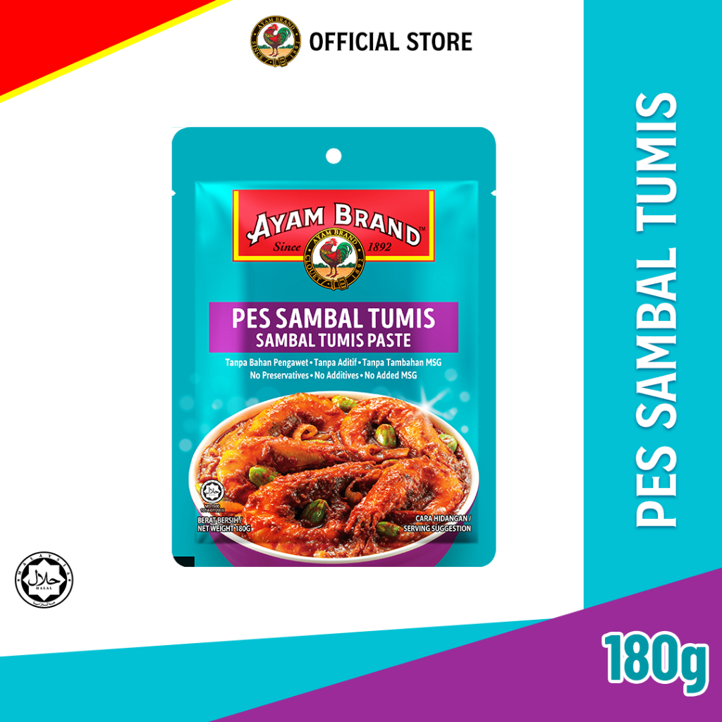 Ayam Brand Pes Sambal Tumis / Sambal Tumis Paste 180G | Shopee Malaysia