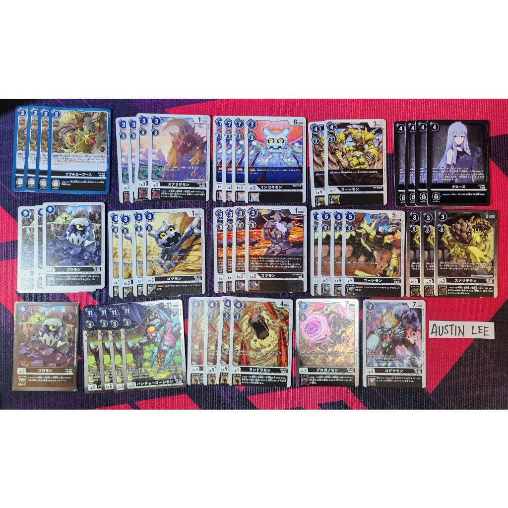 Digimon Tcg BanchoGolemon (SET) | Shopee Malaysia
