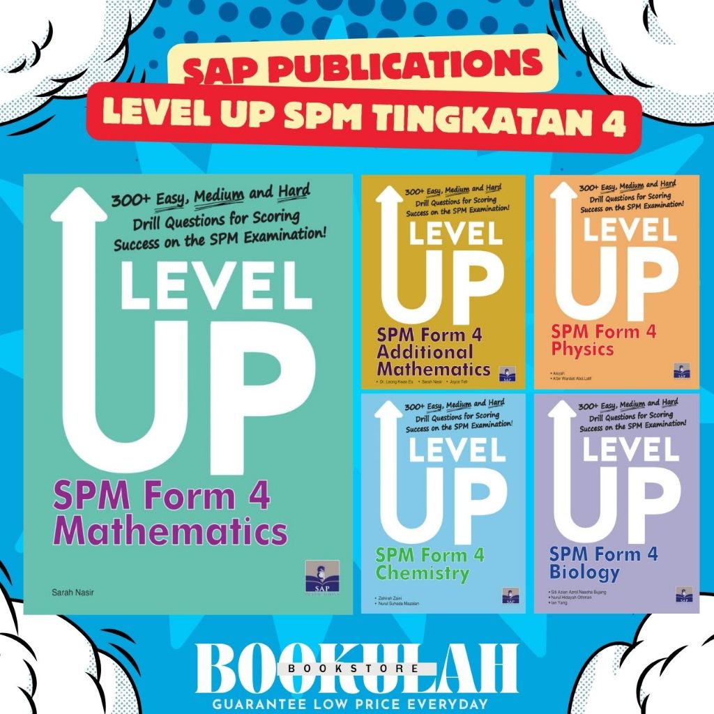 [ FAST ] SAP PUBLICATIONS : LEVEL UP SPM FORM 4&5 | Shopee Malaysia