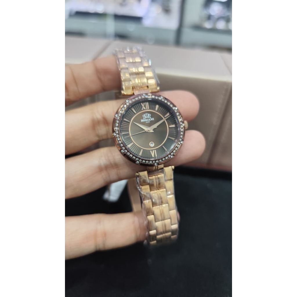 [ORIGINAL] Jam Manik Jam Batu Roscani Perempuan Ladies Watch | Shopee ...