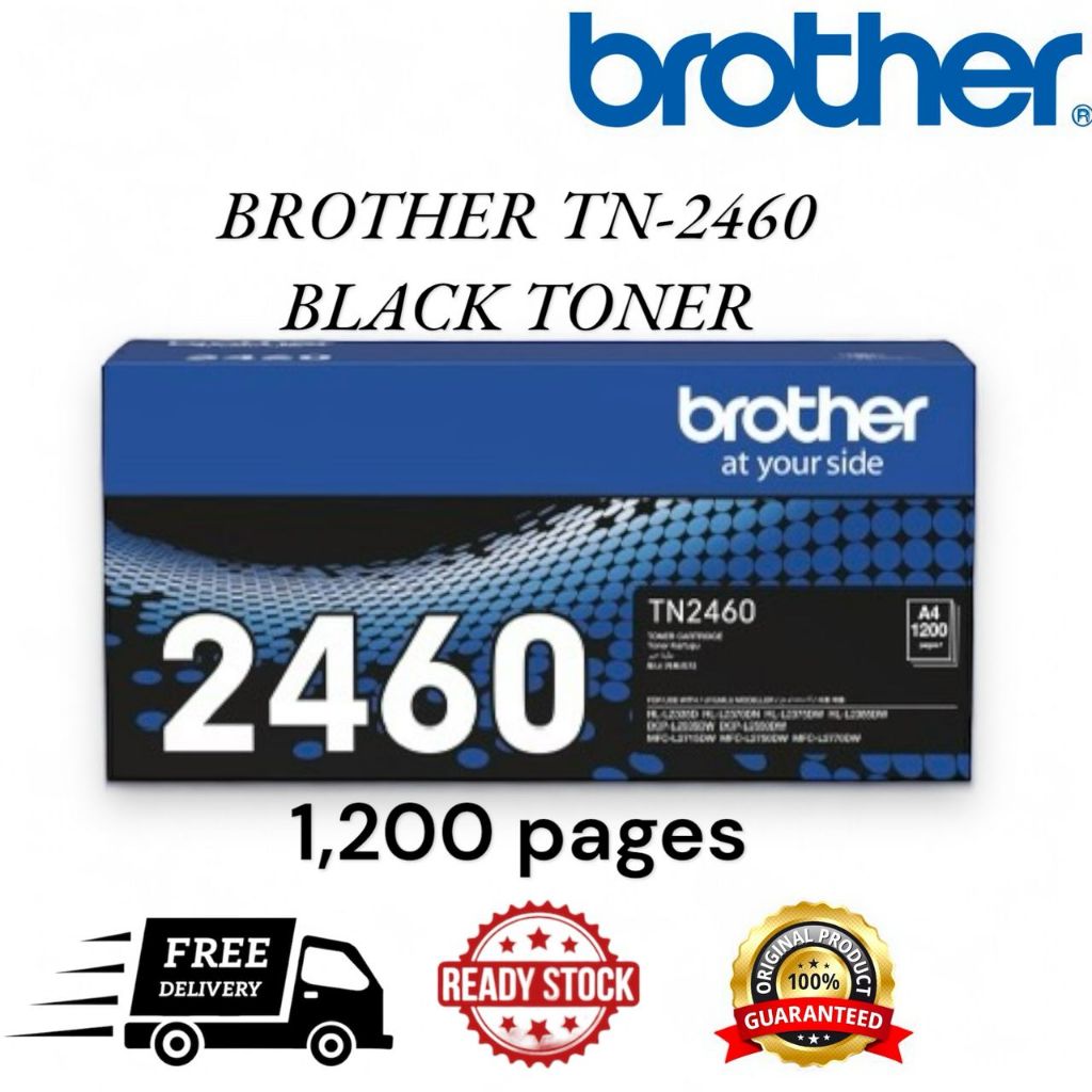 Brother TN-2460/ TN-2480/ TN2460 TN2480 / DR-2455 DR2455 Original Toner ...