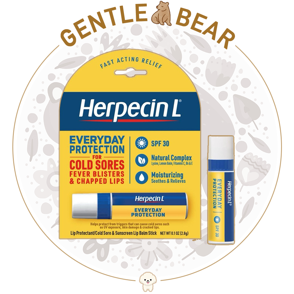 Herpecin L Lip Balm Stick | Cold Sore Sun & Fever Blisters and Chapped ...