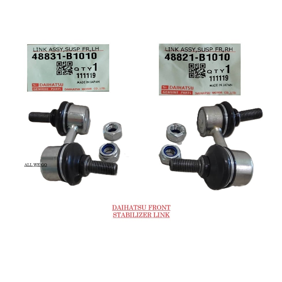DAIHATSU FRONT STABILIZER LINK / DAIHATSU FRONT STABILIZER BUSH - FOR ...