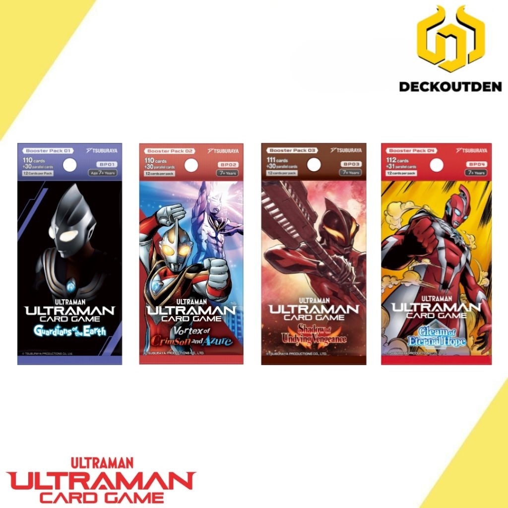 Ultraman Card Game Booster Pack ( BP01 / BP02 / BP03 / BP04 ) | Shopee Malaysia