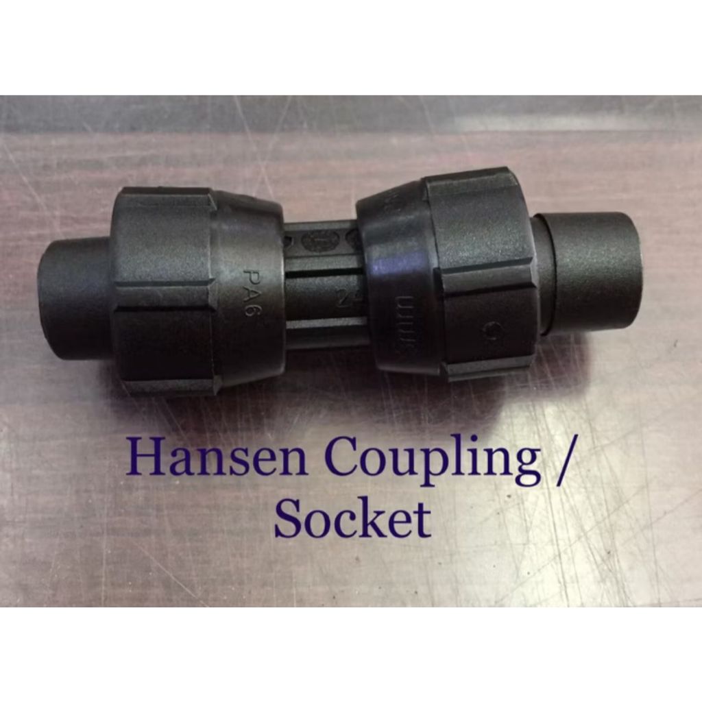 Hansen Socket HDPE Pipe Fitting Penyambung Pipe Hansen Fitting HDPE ...