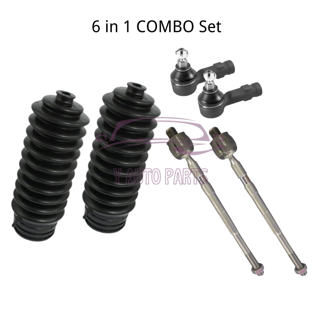 COMBO Tie Rod End / Rack End / Steering Boot for Isuzu D-max Dmax RT50 ...