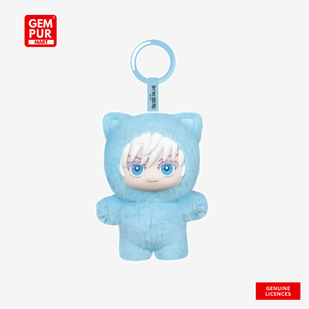 Jujutsu Kaisen Eaki Cat Ear Plushie Series Blind Box Gojo Labubu 1000% ...