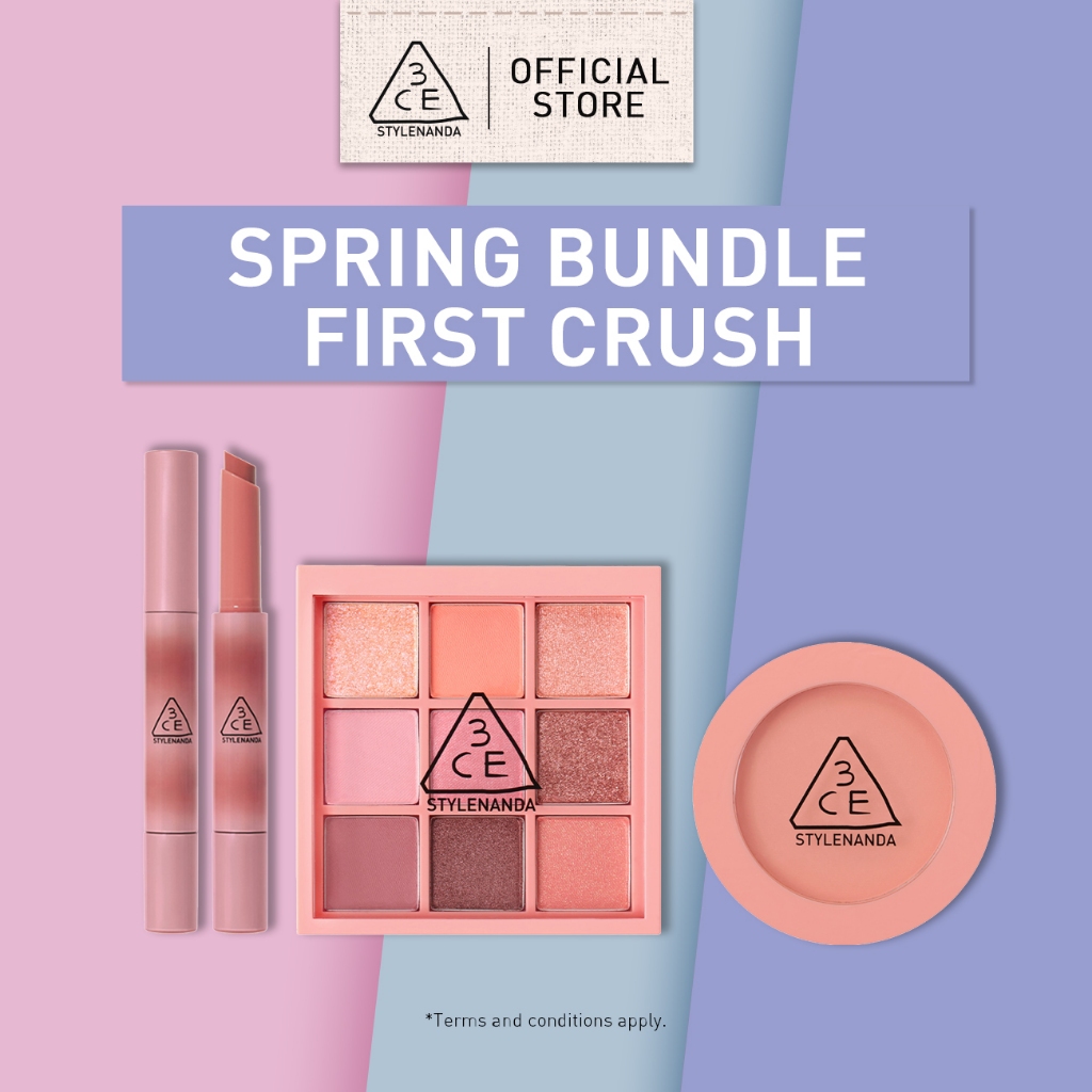 3CE Hue Are You - Spring Bundle 1 (Shine Reflector Lipstick + Multi Eye ...