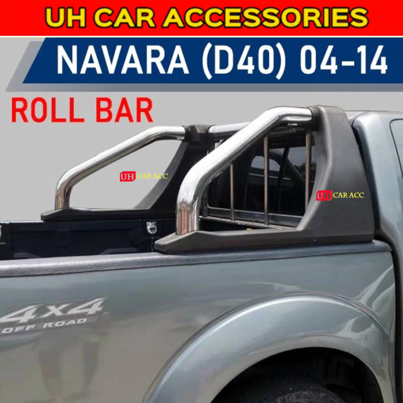 Nissan Navara D40 Sport Bar spot roll bar rollbar sportbar Toyota Hilux ...