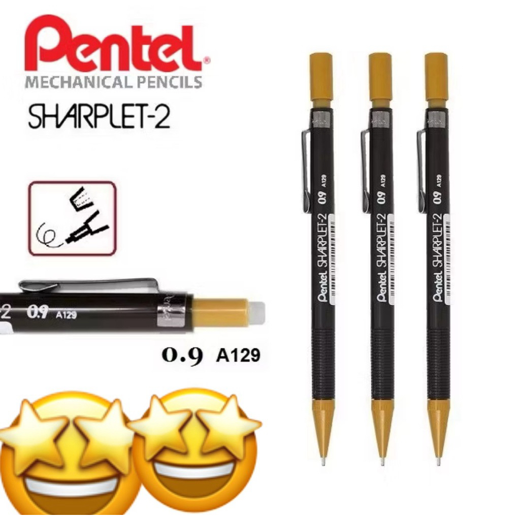 Pentel Sharplet-2 0.9 Mechanical Pencil A129-E ( 1 pcs price ) | Shopee ...