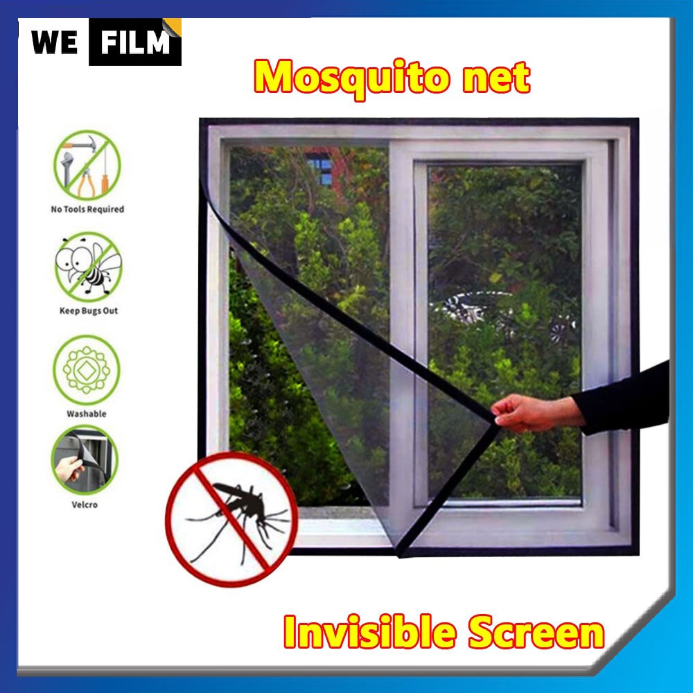 [Custom Size]Jaring Nyamok Mosquito Window Screen Mosquito Net DIY ...