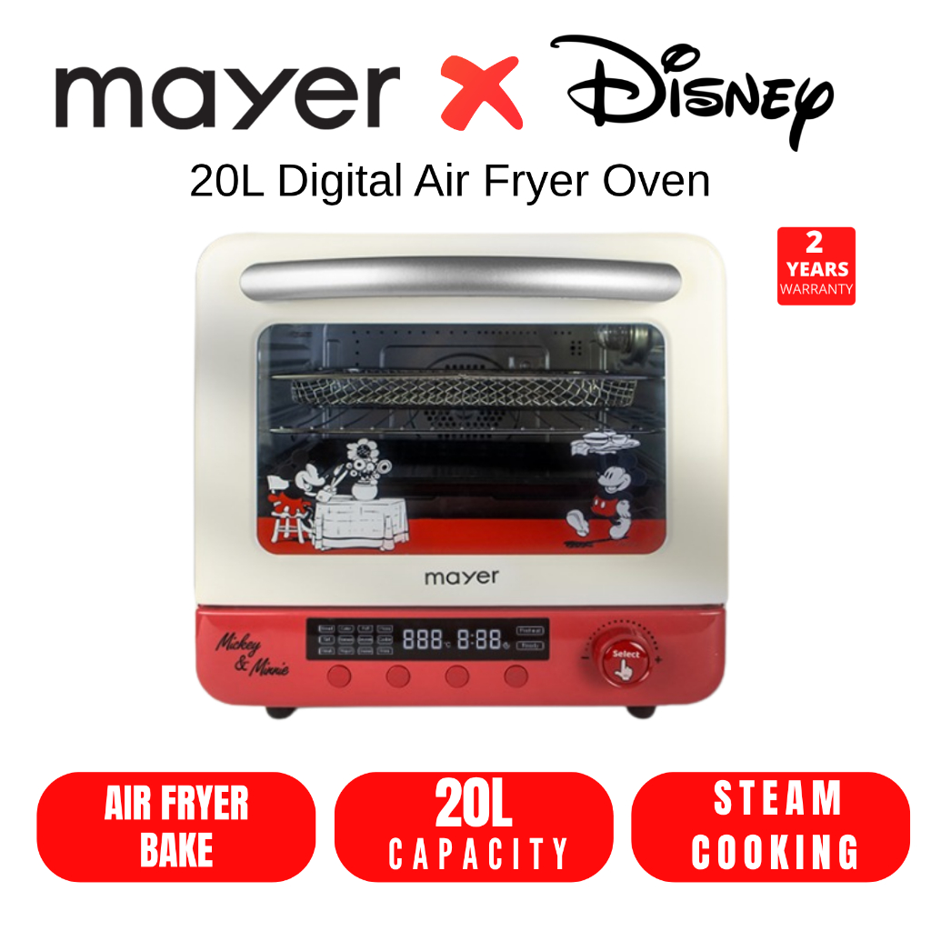 Mayer 20L Air Fryer Oven (Disney Series) | 20L Digital Air Oven with ...