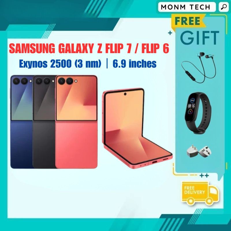Samsung Galaxy Z Flip 7/Samsung Galaxy Z Flip 6 Snapdragon 8 Gen 3 ...