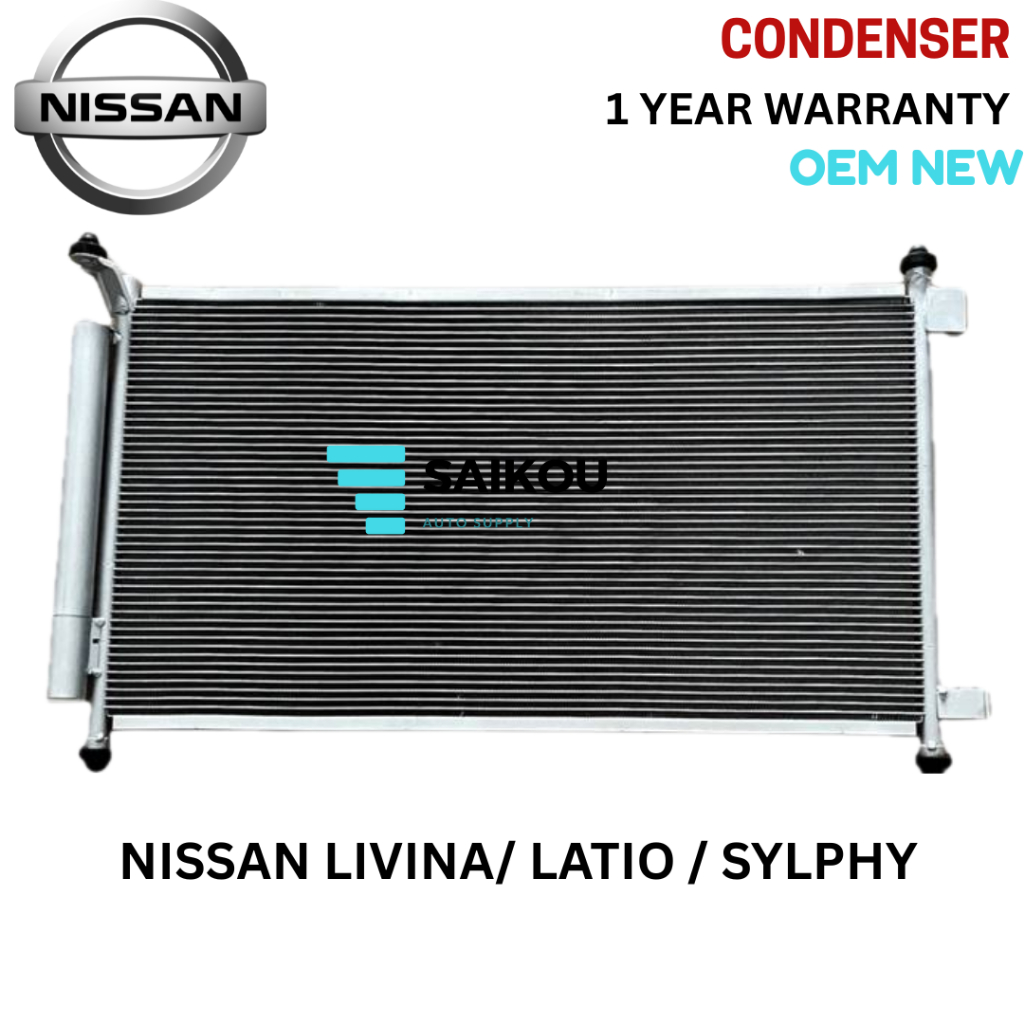NISSAN LIVINA / NISSAN LATIO / NISSAN SYLPHY CAR AIRCOND CONDENSER ...
