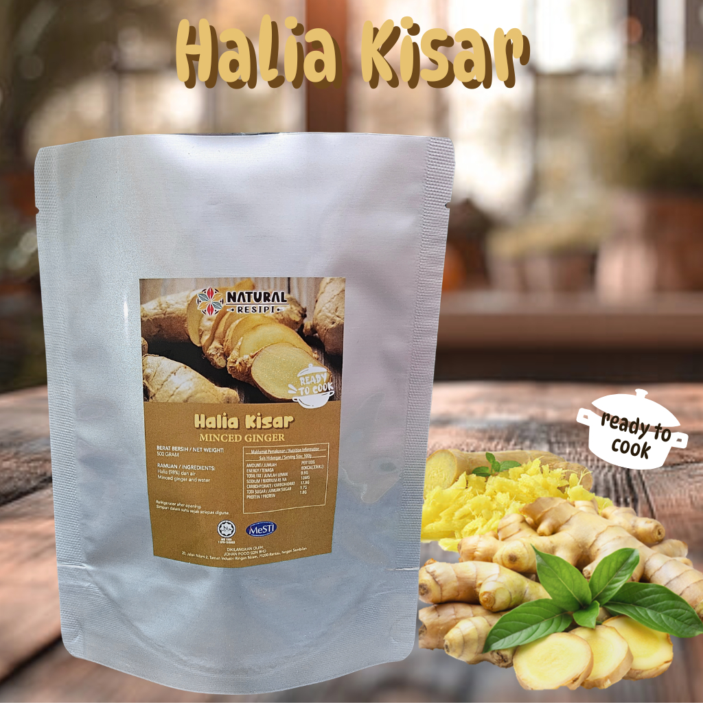 NATURAL RESIPI - BAHAN KISAR 500GM Bawang Putih Bawang Merah Lengkuas ...