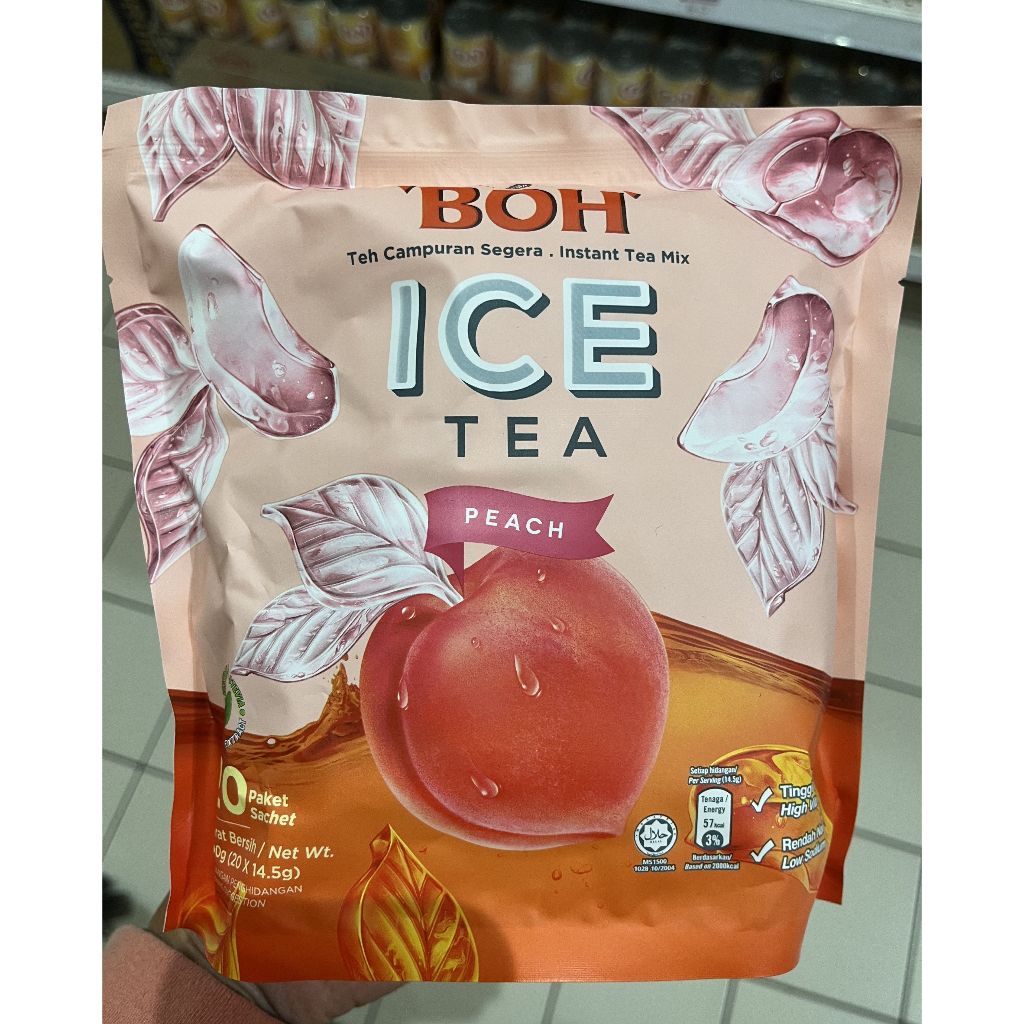 BOH Ice Tea Peach BOH Teh Ais Pic (20s x 14.5g) | Shopee Malaysia