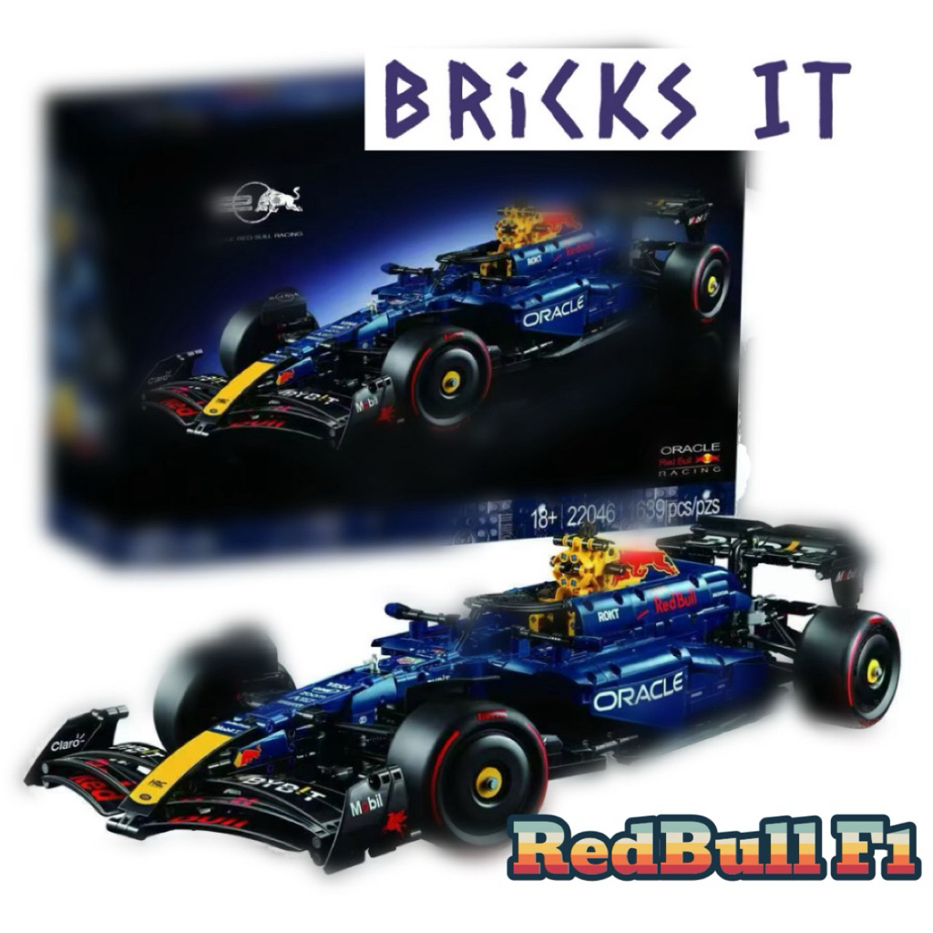 Lepin Redbull F1 Building Block Brick Toy Car Set | Shopee Malaysia
